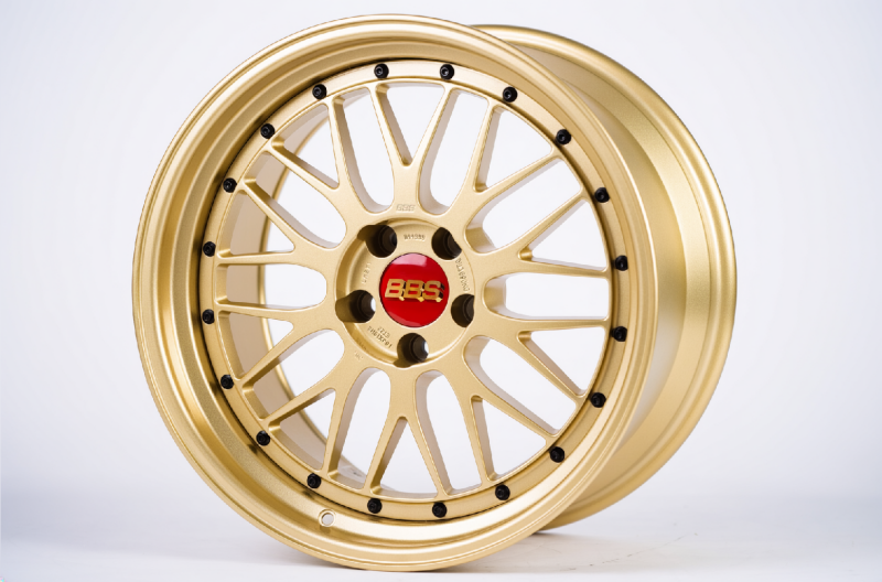 BBS LM 18x10 5x114.3 ET20 F1 Championship Edition Gold Wheel (T14 Excl ...