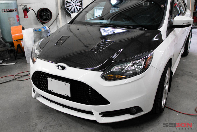Seibon 12-13 Ford Focus RS-Style Carbon Fiber Hood – HPA Motorsports